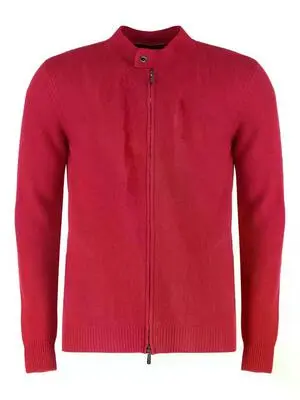 MOORER Zip-up Cardigan
