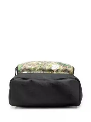 Gucci Medium Gg Supreme Blooms Eden Backpack