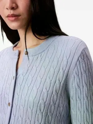 Calvin Klein Cable-knit Buttoned Knitwear