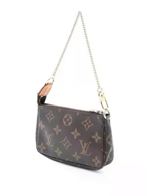 LOUIS VUITTON 2014 Monogram Mini Pochette Accessoires Handbag