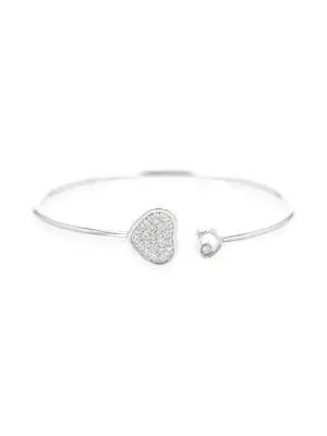Chopard Diamond Heart Bangle Bracelet
