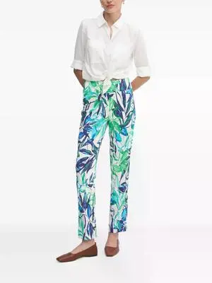Joseph Ribkoff Floral-print Trousers