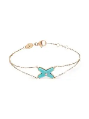 CHAUMET 2020 Diamond & Turquoise Bracelet - Pink
