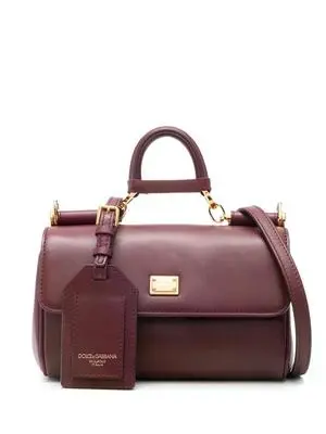 Dolce & Gabbana Mini My Sicily Shoulder Bag - Red