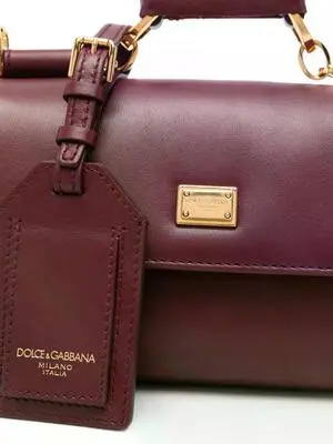 Dolce & Gabbana Mini My Sicily Shoulder Bag - Red