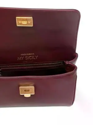 Dolce & Gabbana Mini My Sicily Shoulder Bag - Red