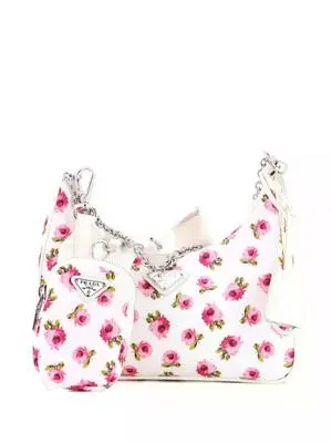 Prada Re-Edition 2005 Tessuto Shoulder Bag Multicolour