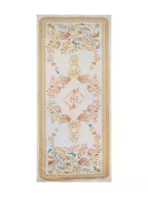 Etro Floral-print Scarf - Neutrals