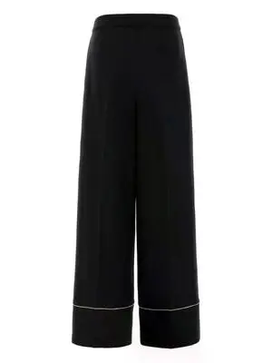 Fendi Pleated-front Wide-leg Trousers