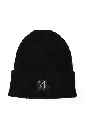 Karl Lagerfeld Logo-patch Beanie