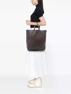 Celine Leather Vertical Cabas Tote Bag