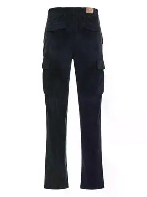 MOORER Brody-vll Corduroy Cargo Pants - Blue