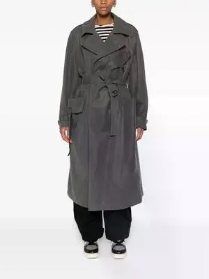OPEN YY Maxi Belted Trench Coat