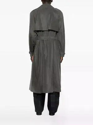 OPEN YY Maxi Belted Trench Coat