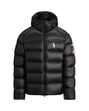 Polo Ralph Lauren The Hawthorne Flag Down Jacket - Black
