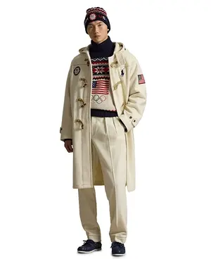 Men's White Wool Coats