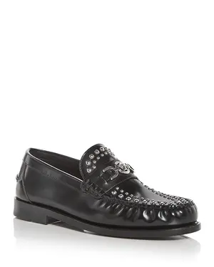Versace Medusa 95 Embellished Loafers