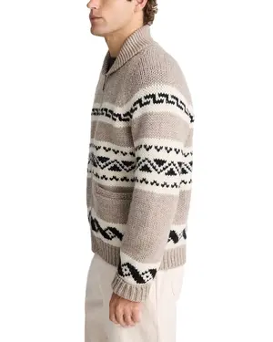 Madewell Fair Isle Zip-up Cardigan