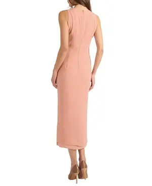 Santorelli Tate Sleeveless Midi Dress - Rosa