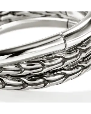 John Hardy Jh Essentials Crossover Ring