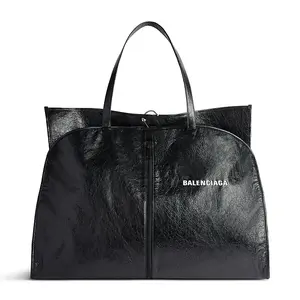 Balenciaga Shopper Garment Bag Tote - Black
