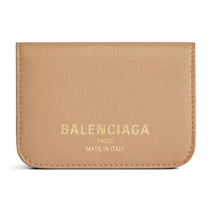 Balenciaga Cash 2.0 Mini Wallet Latte