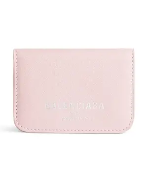 Balenciaga Cash 2.0 Mini Wallet Suede Pink