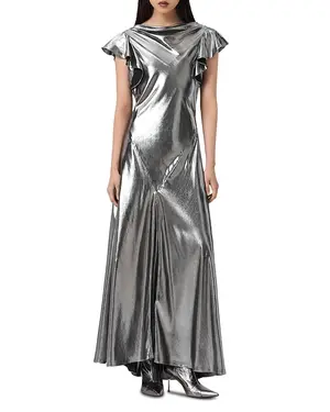 Allsaints Metallic Dresses