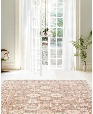 OBEETEE Palace Farzana Area Rug,3'0x5'0
