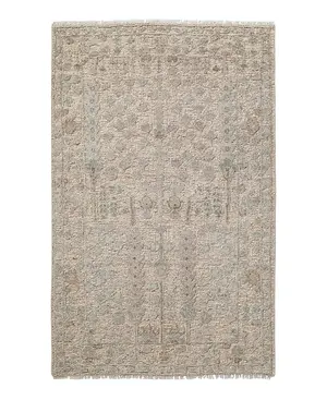 OBEETEE Shirin Kara Area Rug,5'0x8'0 - Natural