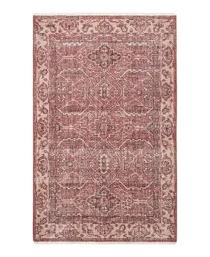 OBEETEE Palace Gordon Area Rug,7'9x9'9 - Rust