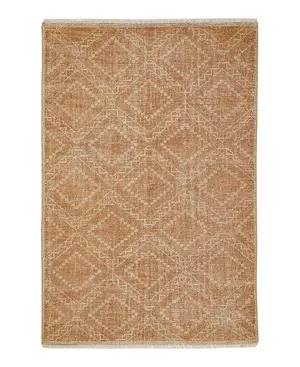 OBEETEE Sienna Marie Area Rug,7'9x9'9 - Terracotta
