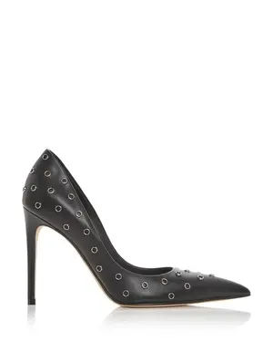 Alexander McQueen Embellished Pointed Pumps
