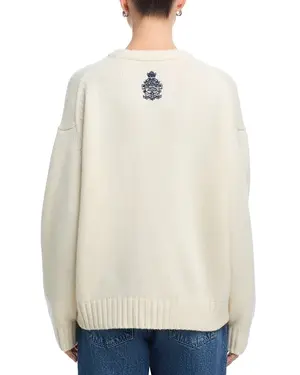 FRAME Ritz Cashmere Sweater - Cream
