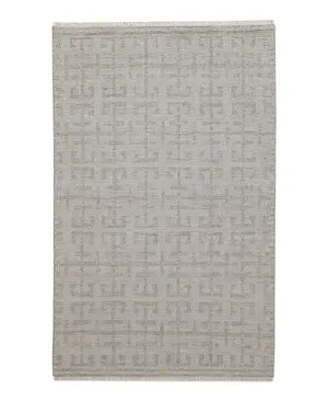 OBEETEE Sienna Row Area Rug,5'0x8'0 - Gray