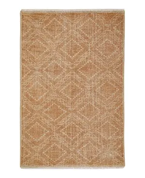 OBEETEE Sienna Marie Area Rug,5'0x8'0 - Terracotta
