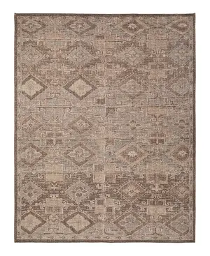 OBEETEE Tuscany Zaynab Area Rug,5'0x8'0 - Brown