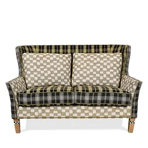 MACKENZIE-CHILDS Mad For Plaid Loveseat - Multi