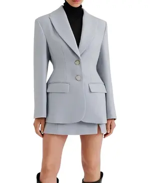 MALINA Ella Tailored Peplum Blazer