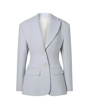 MALINA Ella Tailored Peplum Blazer