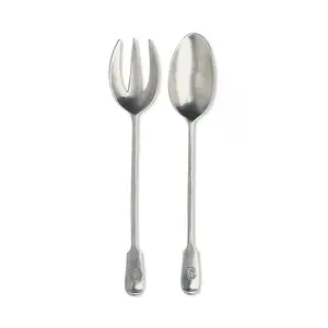 MATCH Antique Fork & Spoon Set - No Color
