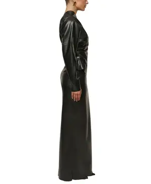 JLUXLABEL Demi One Shoulder Top - Black