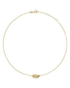 Tory Burch Wave Pendant Necklace - Gold