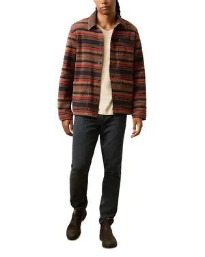 Faherty Brand High Ridge Twill Studio Shirt Jacket