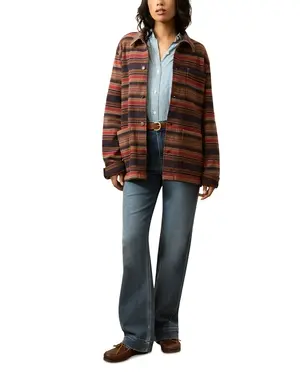 Faherty Brand High Ridge Twill Studio Shirt Jacket