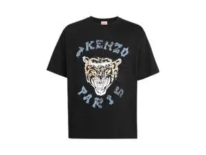 Kenzo Drawn Tiger Printed T-shirt