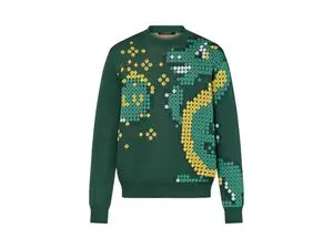 LOUIS VUITTON Lower Dragon Crewneck Sweatshirt
