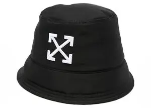 Off-white Textured Hats For Women