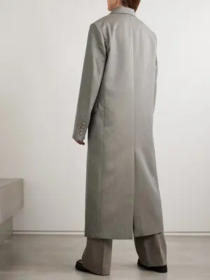 THE FRANKIE SHOP Jane Twill Coat - Gray