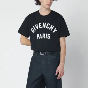 Givenchy Short-sleeve Logo T-shirt - Black